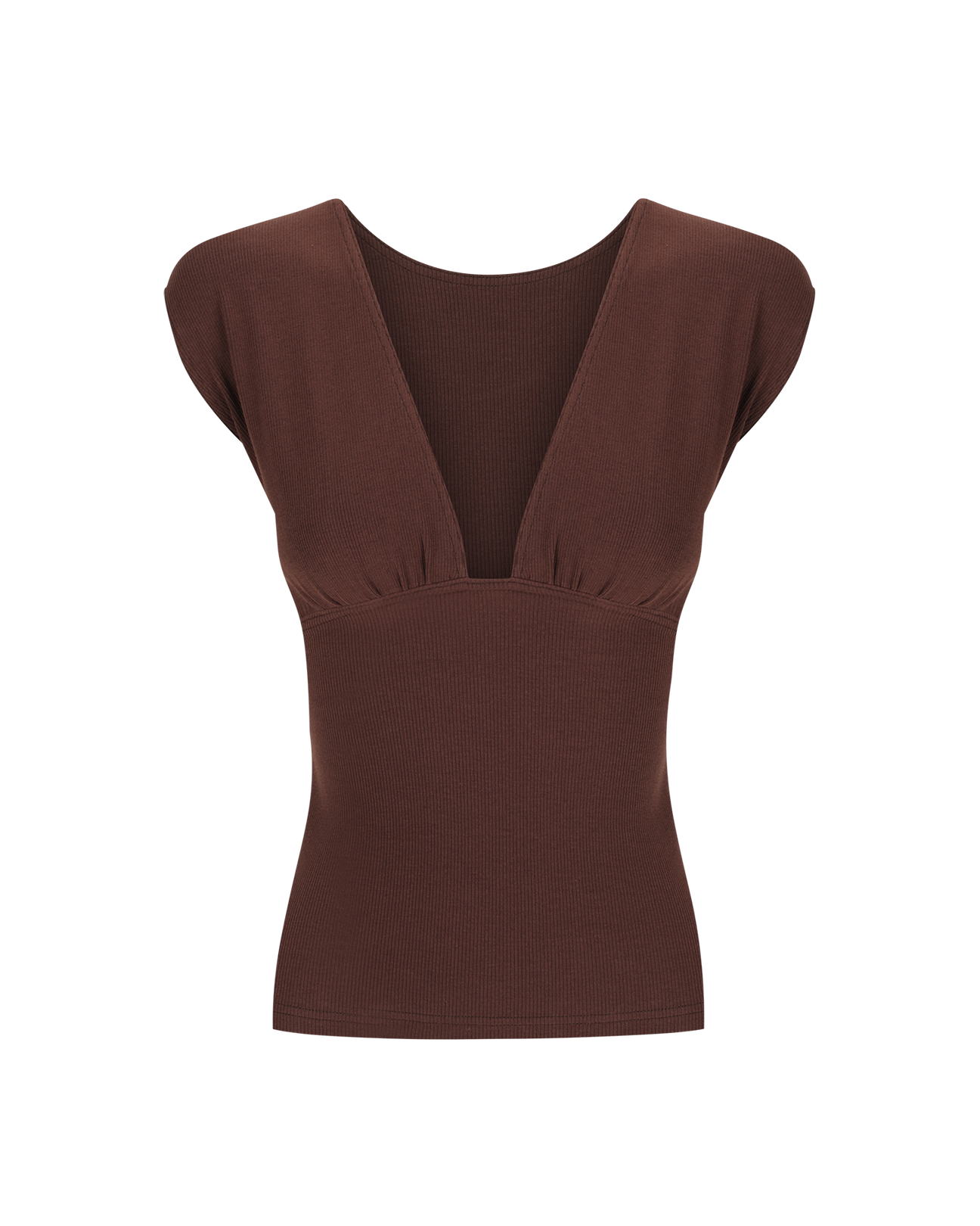 Monroe Tee | Chocolate – Dominique Healy